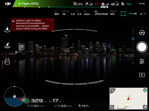 Night Rating (NVLOS Training) | Interspacial Aviation Services